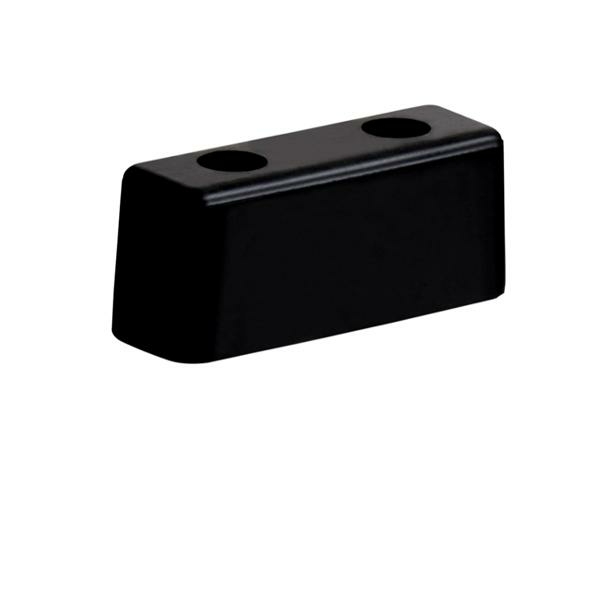 Rammpuffer 2-Loch BxHxL: 35x40x125 mm - gummi metall puffer shop - Ihr Part